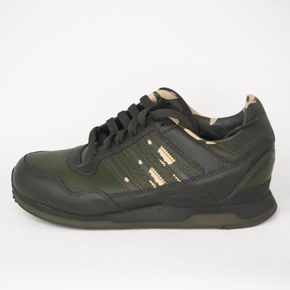 adidas | Shoes | Adidas Zxz Lea Wlb J Originals Boys Shoes Running Green Military | Poshmark